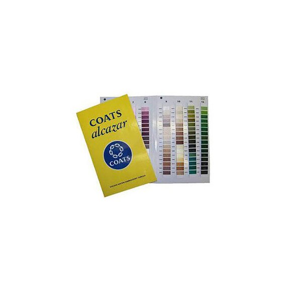 Color Card - Coats Alcazar Rayon | Midwest Textiles & Supplies