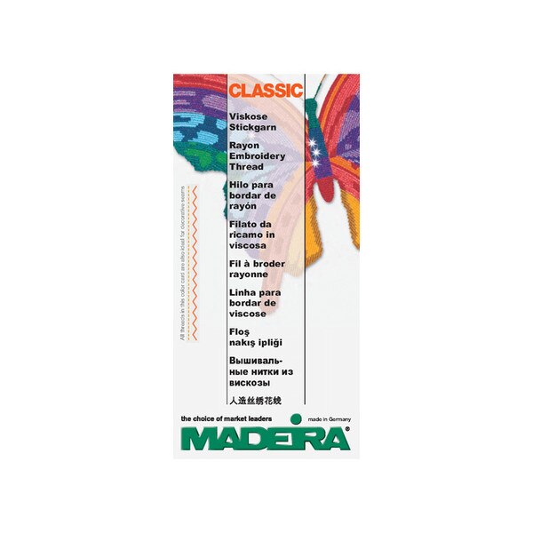 Color Card - Madeira Classic/Rayon | Midwest Textiles & Supplies
