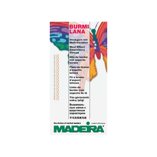 Color Card - Madeira Burmilana | Midwest Textiles & Supplies