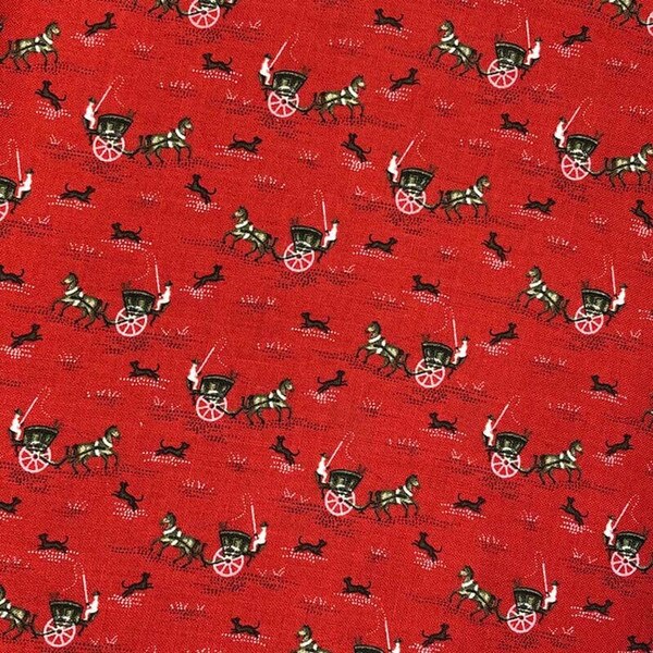 Homestead Colonial - Carriage - Red | Midwest Textiles & Supplies
