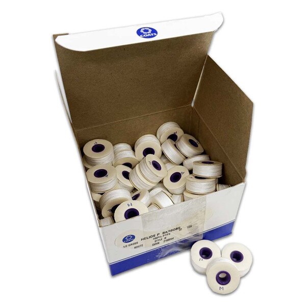 Helios P Barbobs – Style M – 48 Yards – White (1/2 Gross) | Midwest ...